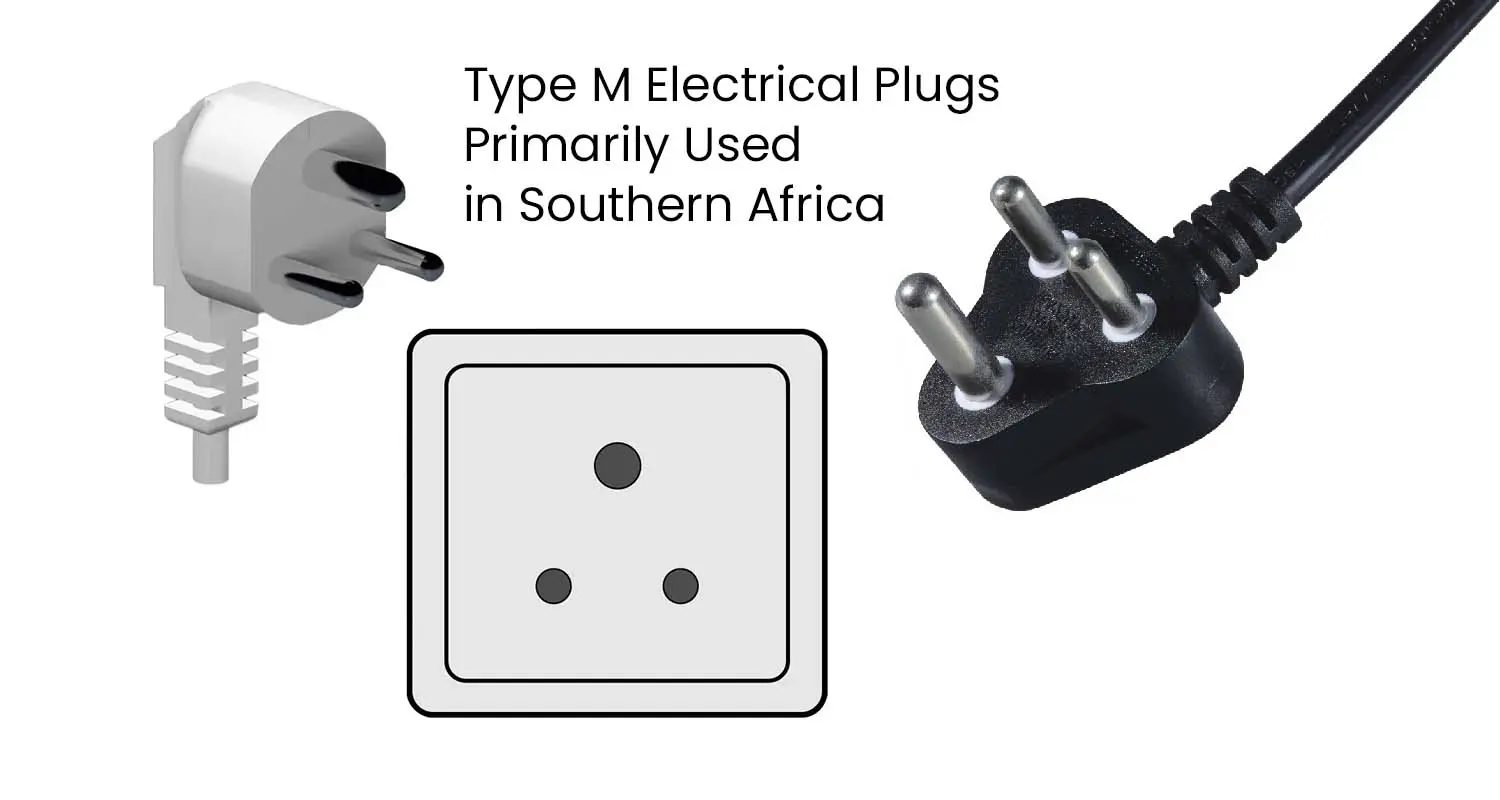 Type M Electrical Plugs: Essential for South Africa, Swaziland, and Lesotho